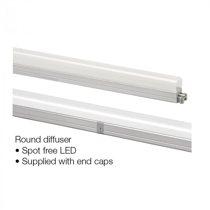 Round Fluorescent Light Diffuser | Shelly Lighting