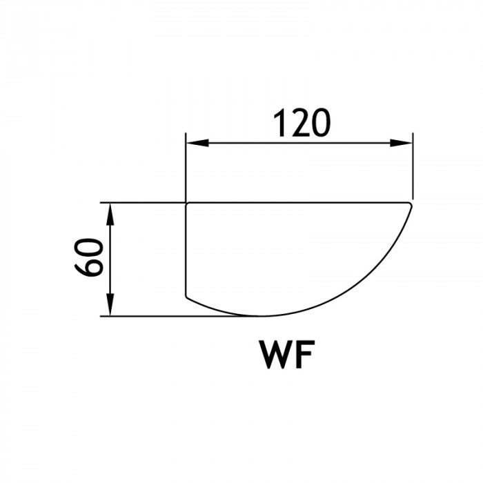 Utility IP Corner Wall Or Ceiling Striplight 1240mmL | Superlux